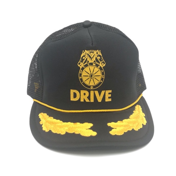 Accessories | Vintage Teamsters Union Mesh Snapback Hat Made In Usa Ib ...
